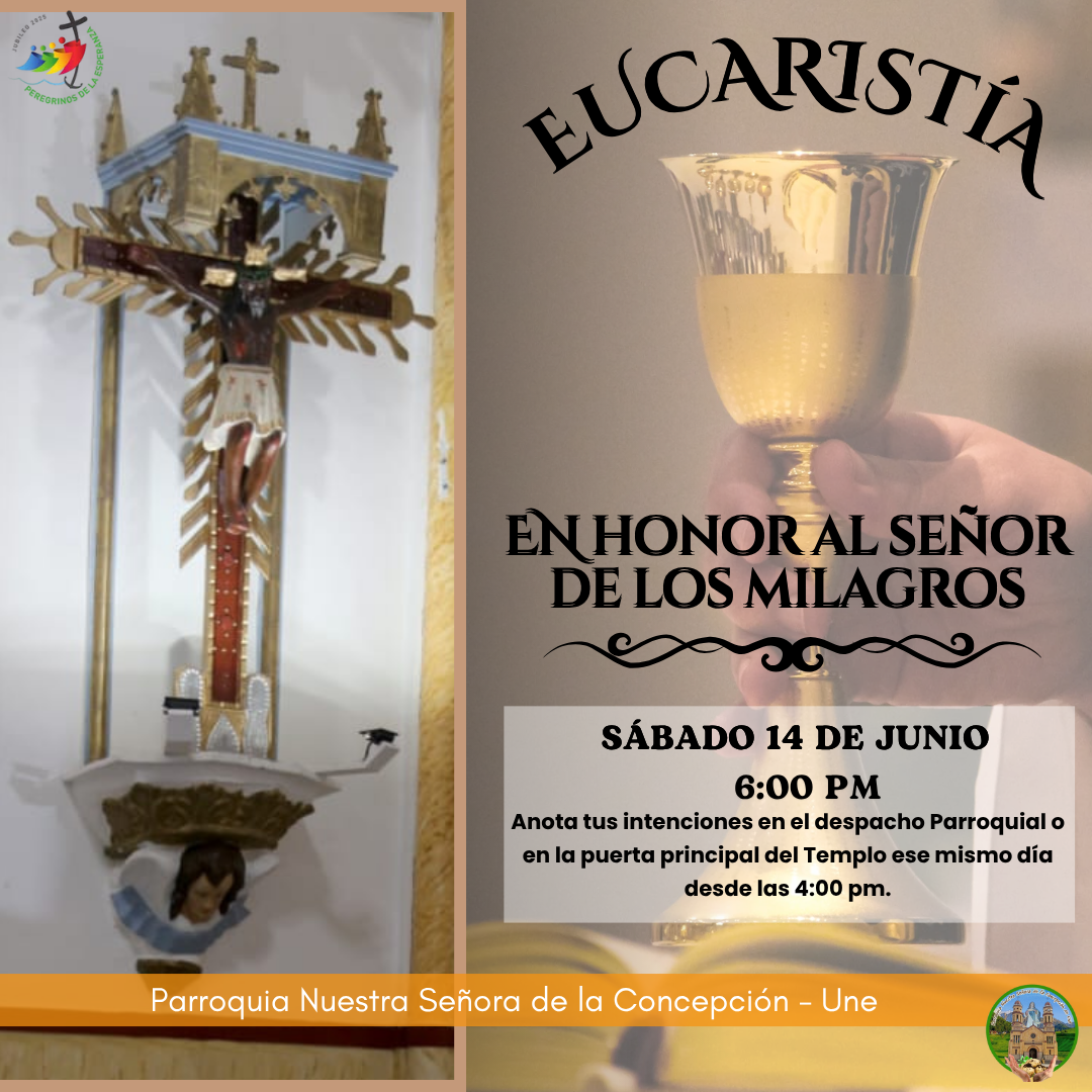 EUCARISTIA EN HONOR AL SEÑOR DE LOS MILAGROS | Arquidiócesis de Bogotá